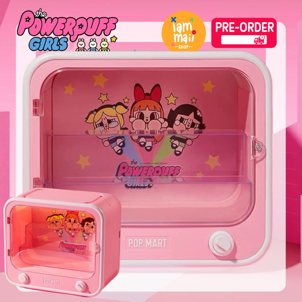 [พรีออเดอร์] ตู้โชว์โมเดล Crybaby x Powerpuff Girls POPMART TV ...