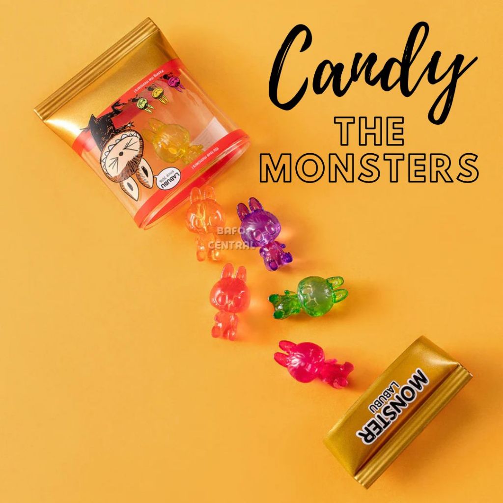 Live 20.00 ** The Monsters Candy labubu [พร้อมสุ่ม] กล่องสุ่ม POP MART ...
