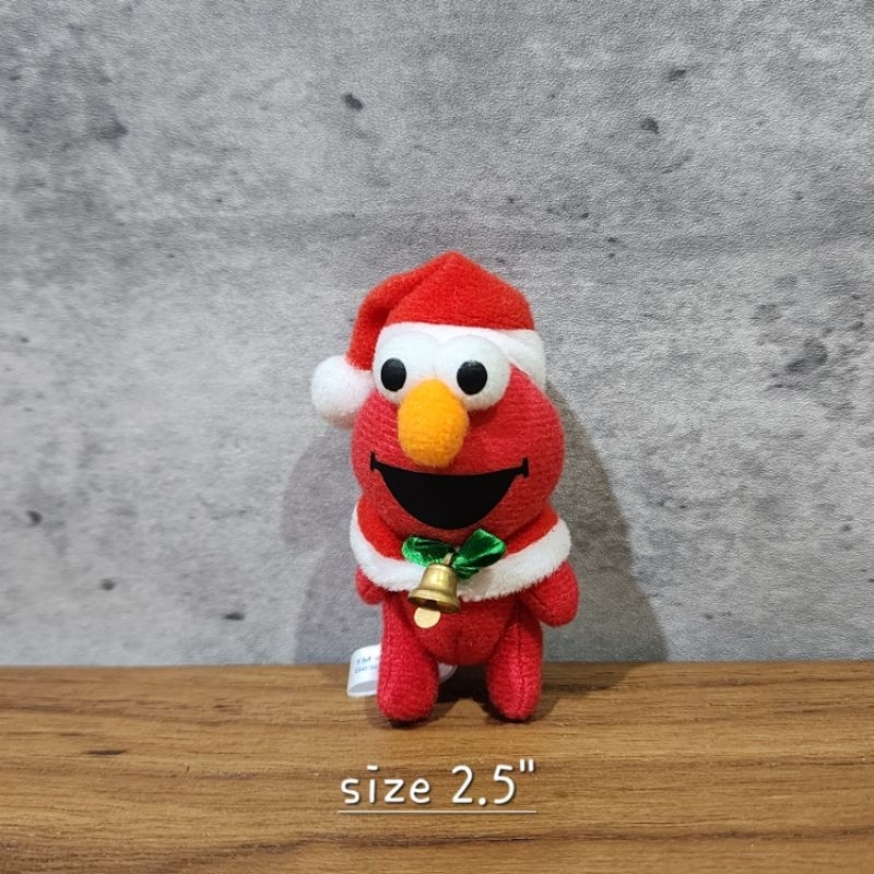 พวงกุญแจตุ๊กตา เอลโม่ Elmo คุ้กกี้ Cookie Monster บิ๊กเบิร์ด Big Bird ...