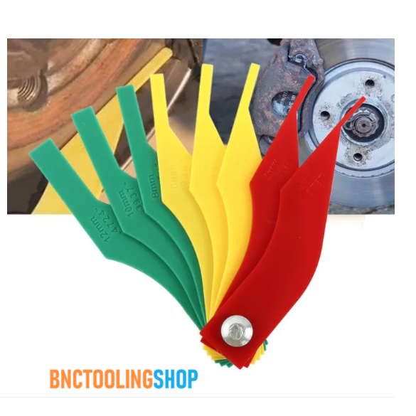 เกจวัดความหนาเบรครถยนต์,Car Brake Pads Universal Scale Thickness Gauge ...