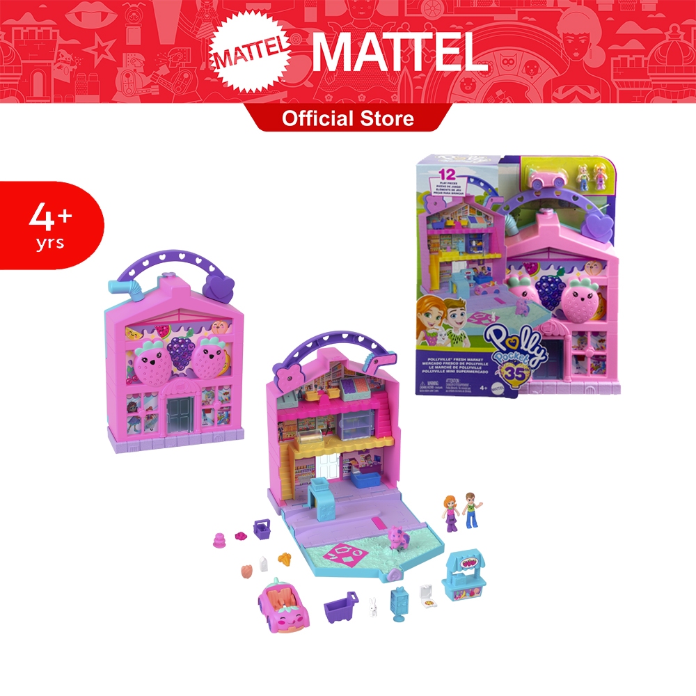 Polly Pocket Pollyville Fresh Market พอลลี่ พ็อกเก็ต พอลลี่วิลล์ เพลย์ ...