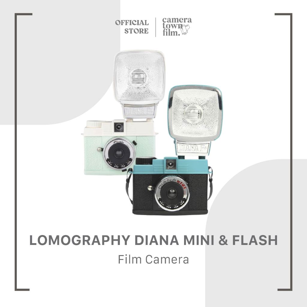 กล้องฟิล์ม LOMOGRAPHY DIANA MINI & FLASH FILM CAMERA | Shopee Thailand
