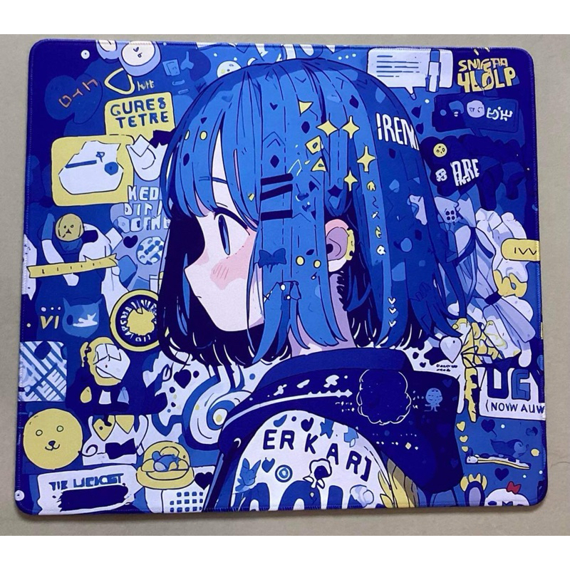 {พร้อมส่งในไทย}Spacepad Prussian แผ่นรองเมาส์Uncoated แผ่นรองเมส์ลายการ ...