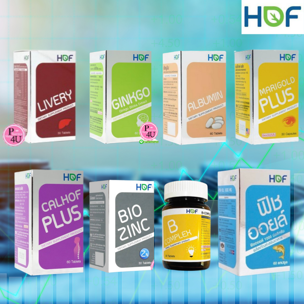 HOF FISH OIL HOF ALBUMIN HOF LUTEIN HOF 12497 PLUS HOF CALHOF HOF BIO ...