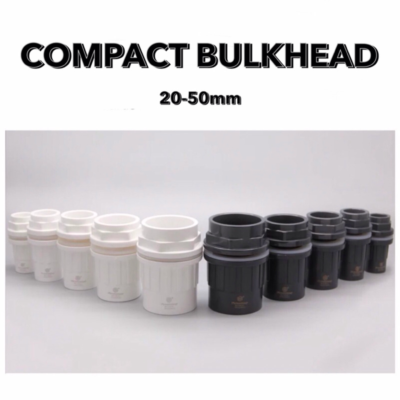 Vj island ท่อข้อต่อสำหรับตู้ปลา Sanking Bulkhead Overflow U-PVC ...