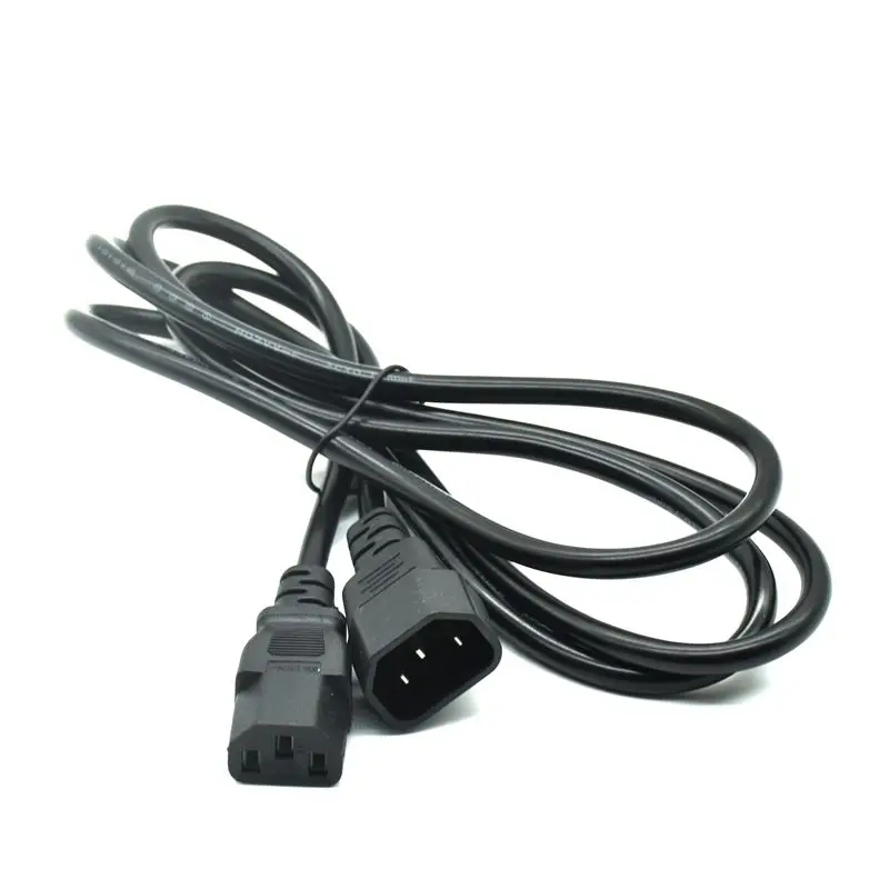 IEC C14 C13 สายไฟ1.8M 3M 5M UPS สาย Power Extension Cable 3x1.5mm ...
