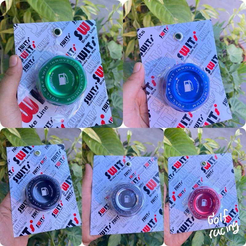 ฝาถังน้ำมัน swits ฝาถังswits ฝาถังแต่ง มีหลายสี ใส่ได้ทุกรุ่น ยกเว้น ...