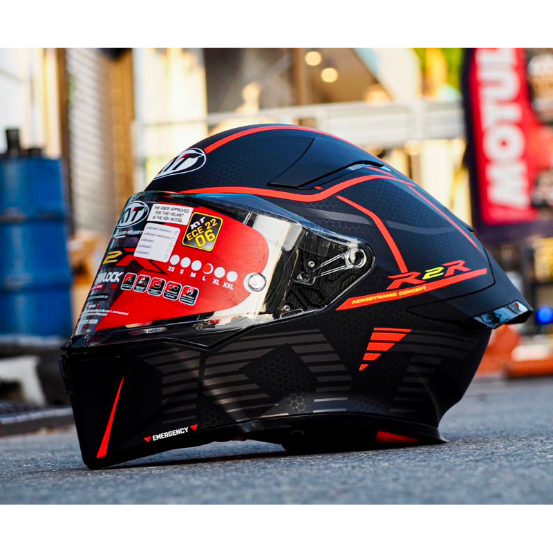 KYT รุ่น R2R PRO หมวกกันน็อกทรงสปอร์ต มีแว่นกันแดดในตัว | Shopee Thailand