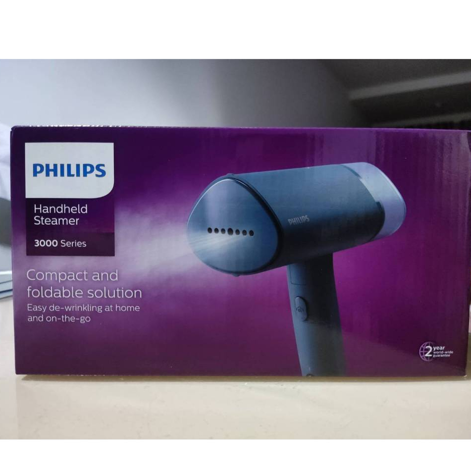 Philips 3000 Series เครื่องรีดไอน้ำแบบมือถือ รุ่น STH3000/20 | Shopee ...