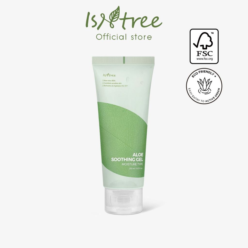ISNTREE ALOE SOOTHING GEL, MOISTURE 150ml | Shopee Thailand