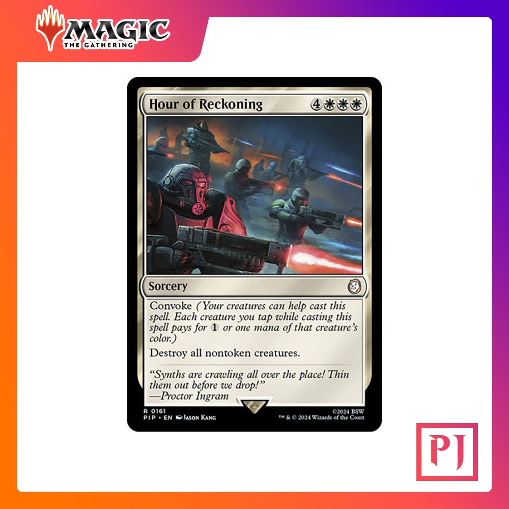[MTG] Hour of Reckoning - Fallout Commander [PIP] [WHITE] [RARE ...