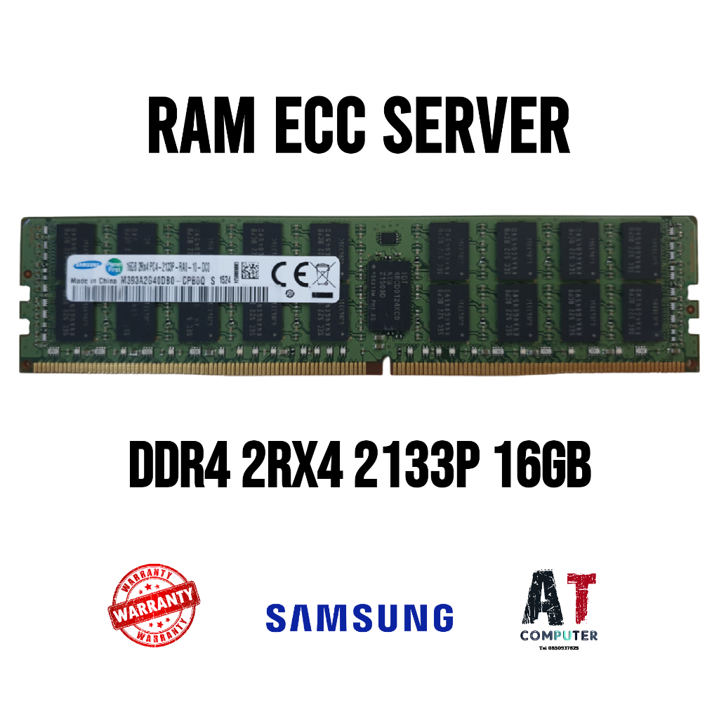 RAM ECC DDR4 PC4-2133P 2133MHZ 8GB / 16GB / 32GB SAMSUNG SK HYNIX ...