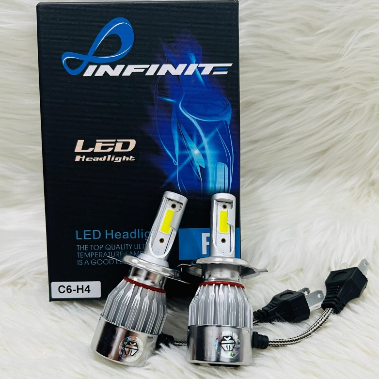 หลอดไฟ LED C6-H4 18W/2000LM งาน INFINITE มีบัลลาดและพัดลมในตัว 17-90953 ...