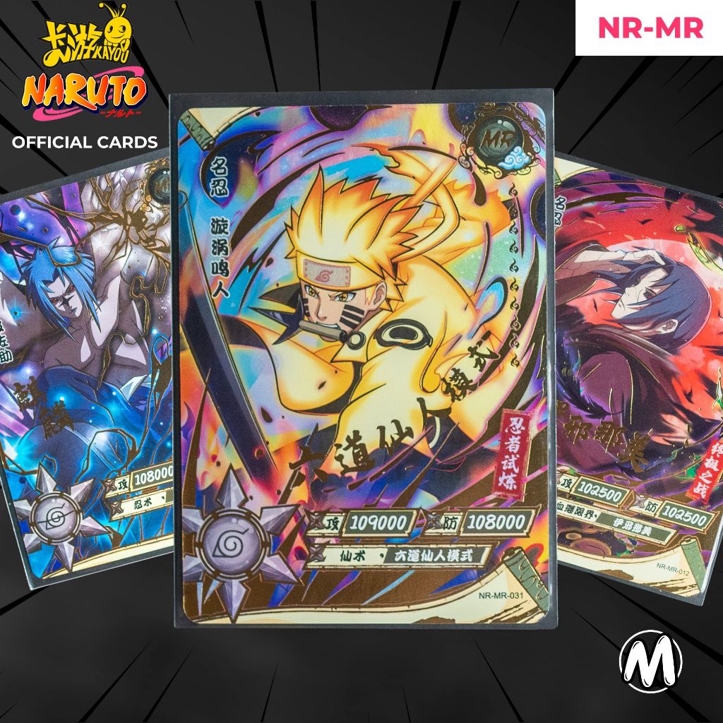 การ์ดนารูโตะ Naruto Kayou Official Cards - Singles Cards - MR | Shopee ...