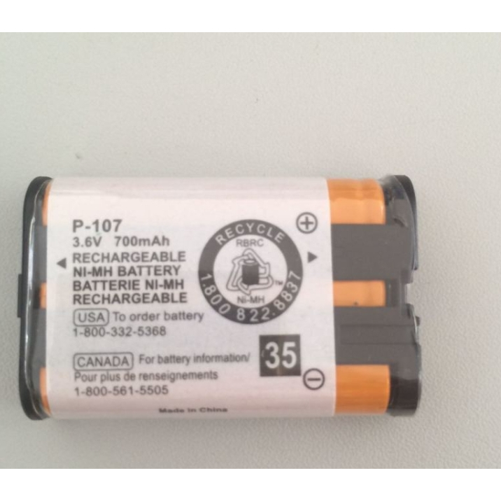 New genuine 3.6V cordless telephone battery, rechargeable battery ...