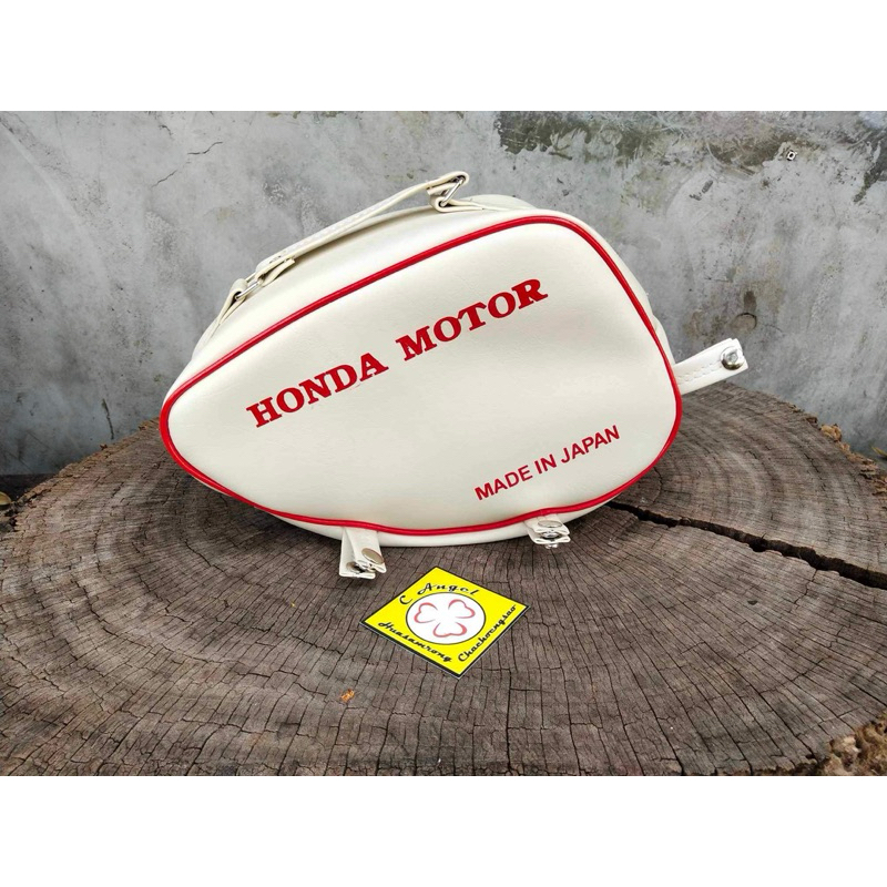 กระเป๋ากลางโครง C100 C102 C50 C65 C70 Supercub C110 C125 (สีครีม) | Shopee Thailand