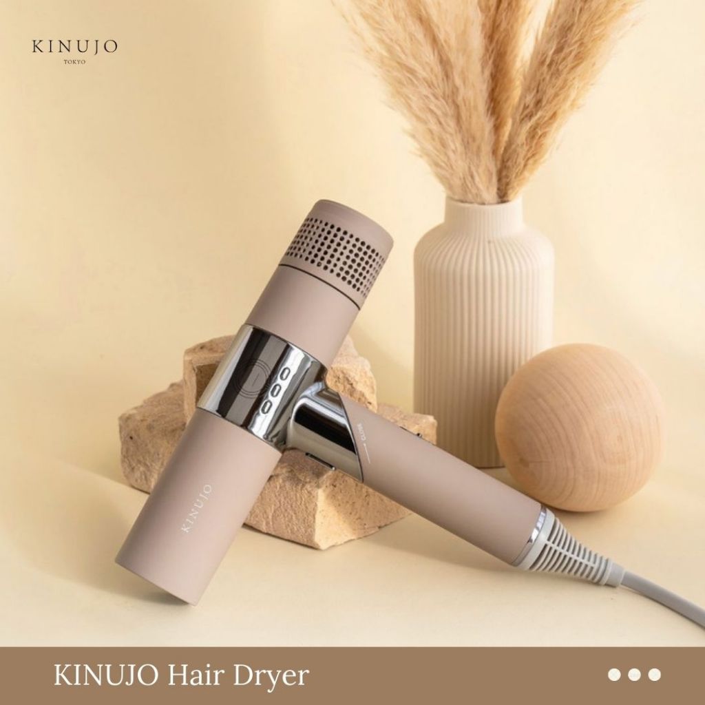 KINUJO Hair Dryer ไดร์เป่าผมอันดับ 1 ของญี่ปุ่น ใช้เทคโนโลยีล่าสุด แห้งเร็วx3 แต่ไม่แห้งเสีย ...