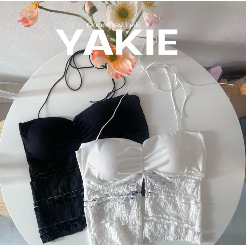 Yakie เสื้อคล้องคอตะขอหลัง | Gooddsy.bkk | Shopee Thailand