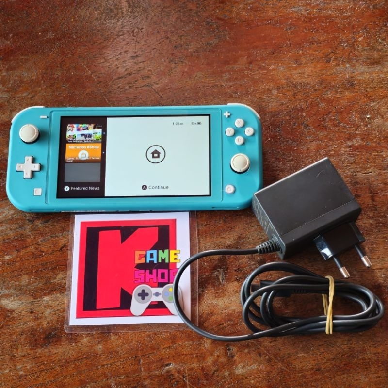 (CFW Atmosphere) Nintendo Switch Lite Green สีเขียว มือสอง(USED ...