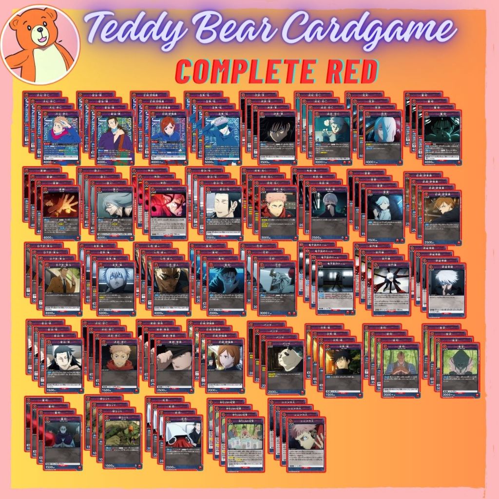 Union Arena: jujutsu kaisen EX04BT/JJK Complete Set(CUR+SR) | Shopee ...