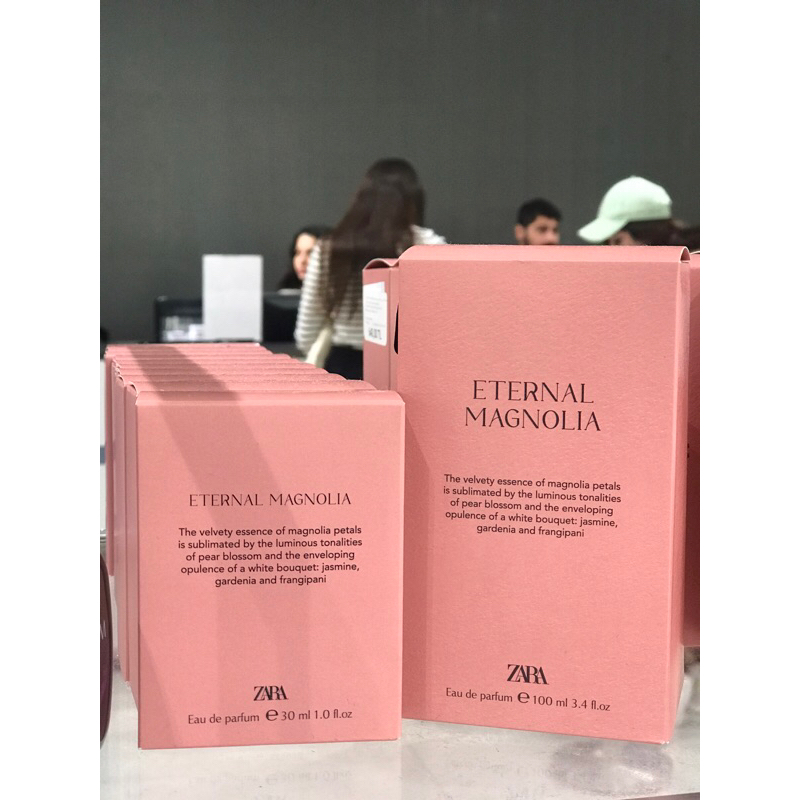 Zara น้ำหอมซาร่า กลิ่น Eternal Magnolia Dupeแฝดเหมือน ggหอมละมุล หรูหรา ...