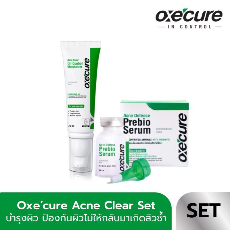 [SAVE SET] Oxe’cure Acne Defense Prebio Serum 20 ml + Acne Clear Oil ...
