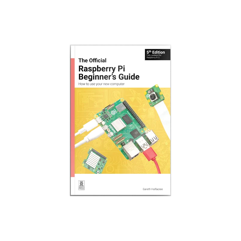 The Official Raspberry Pi 5 Beginner's Guide (5th Edition) | Shopee ...