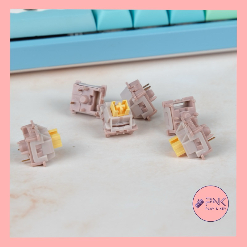 [แพค 10 ตัว ส่งไว] Outemu Switch มีครบทุกสี Red Blue Brown Golden ...