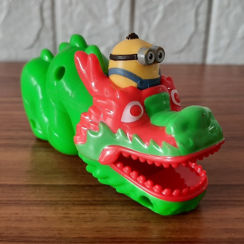 (มือสอง ลิขสิทธิ์แท้) ตุ๊กตา มินเนี่ยน มังกร ปีมะโรง Minion Otto Dragon ...