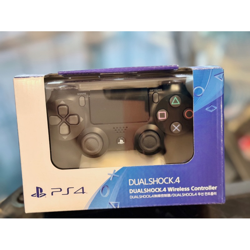 จอยคอนโทรลเลอร์ Sony PlayStation Dual Shock 4 Controller (BLACK)(NEW ...