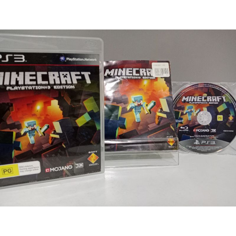 แผ่นเกมส์ Ps3 - Minecraft : Playstation 3 Edition (Playstation 3 ...
