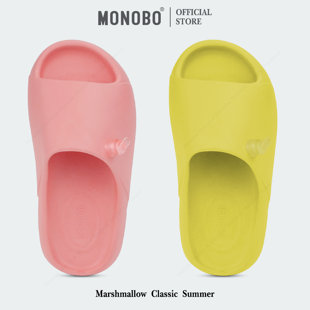MONOBO รุ่น Marshmallow Classic Summer Edition รองเท้าแตะแบบสวมแฟชั่น ...