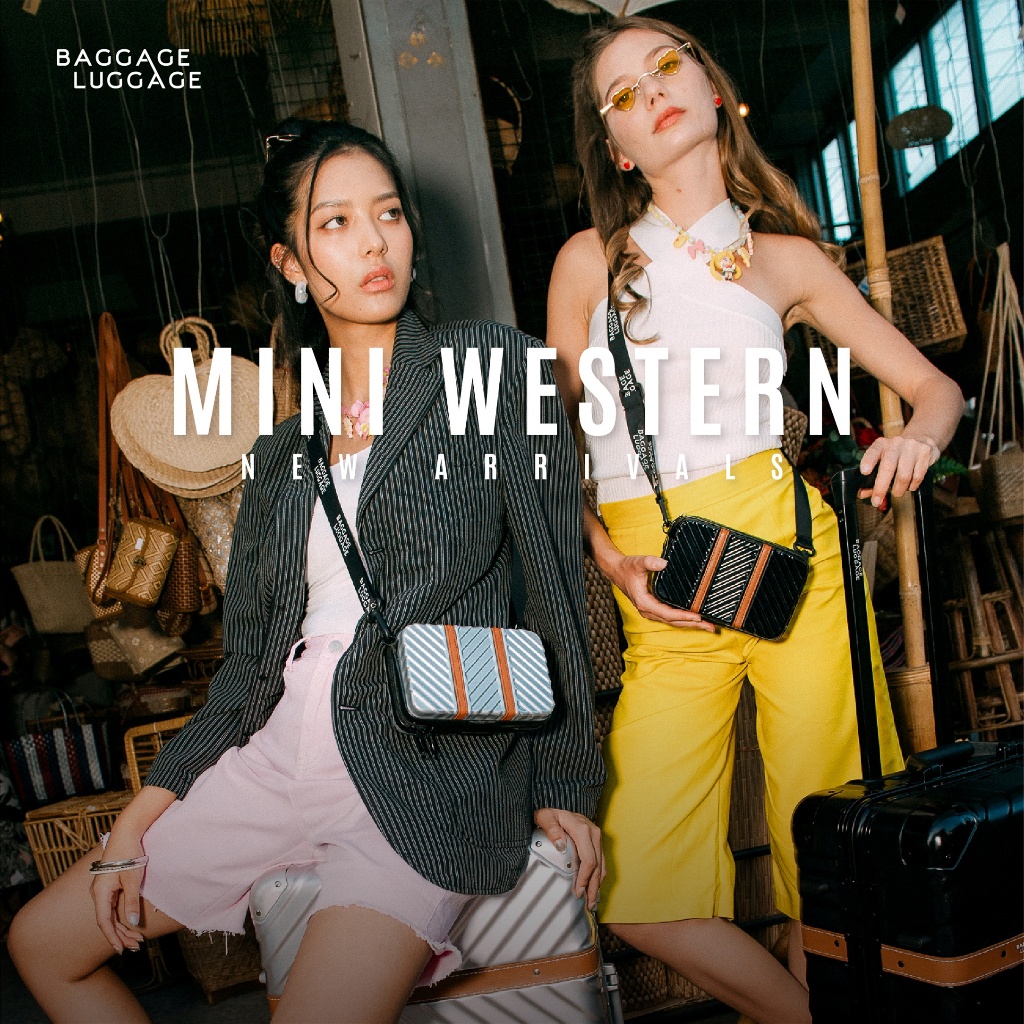 MINI WESTERN 2024 - คอลใหม่คิ้วท์มาก พกพาสะดวกใส่ของได้เยอะ น้ำหนักเบา ...