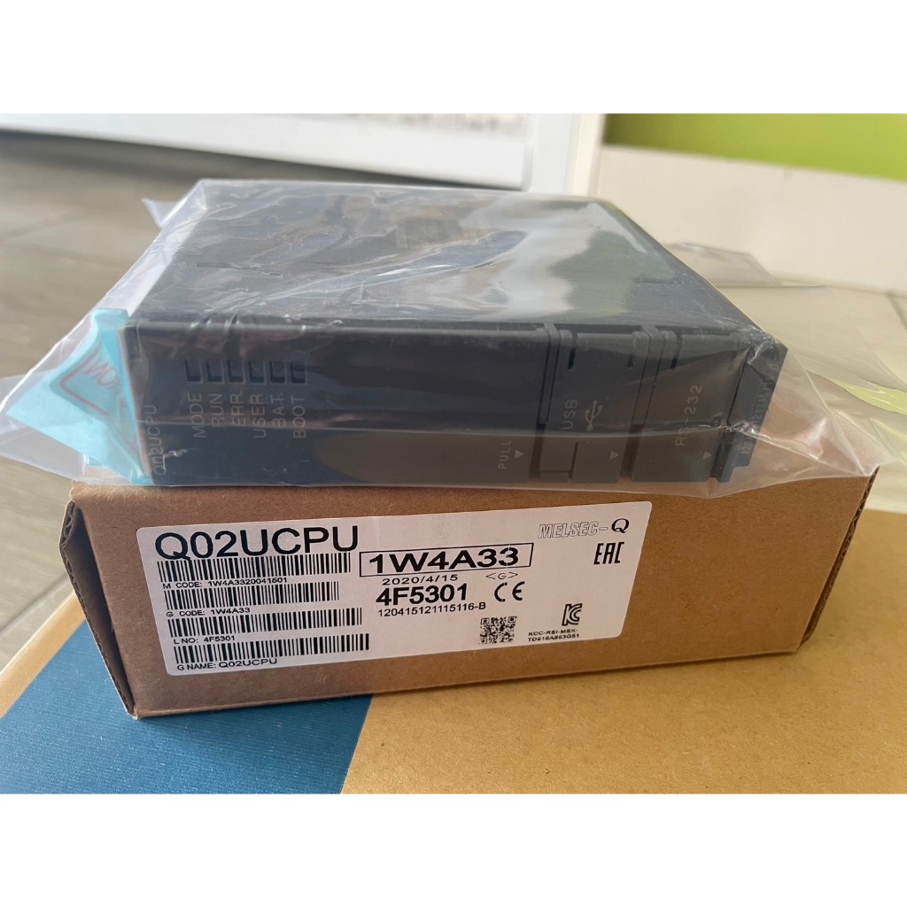 PLC CPU MITSUBISHI : Q02UCPU Q Series ราคาสินค้ารวมแวทแล้ว มีสต๊อกในไทย ...