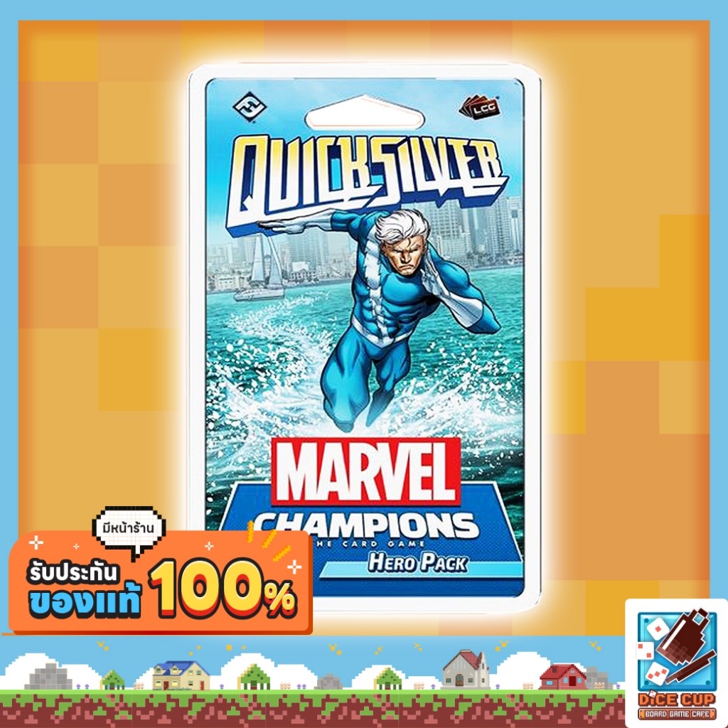 [ของแท้] Marvel Champions: Quicksilver Hero Pack Board Game | Shopee Thailand