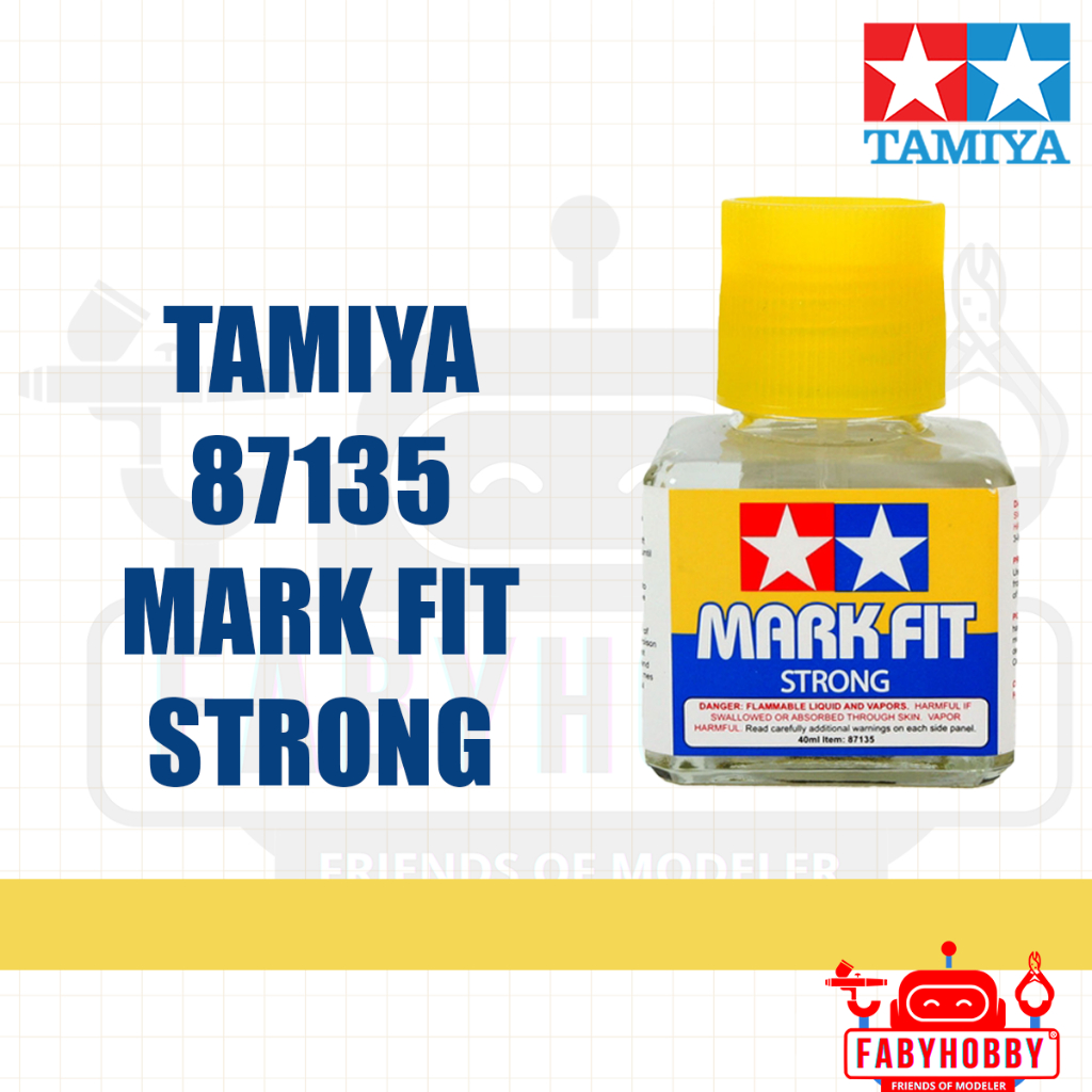 TAMIYA - Mark Fit น้ำยาติดดีคอล 40 ml สำหรับ ดีคอลน้ำ กันดั้ม กันพลา ...