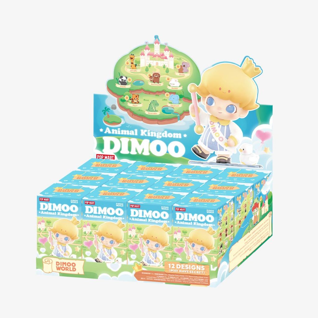 [ยก box] พร้อมส่ง กล่องสุ่ม POP MART DIMOO Animal Kingdom Series ...
