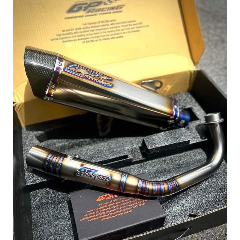 ท่อ GP RACING Full titanium X-max300 | Shopee Thailand