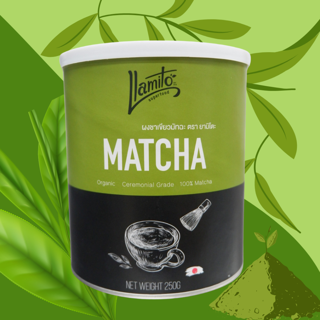 Llamito ผง MATCHA ออร์แกนิค 100% 250 กรัม | Shopee Thailand