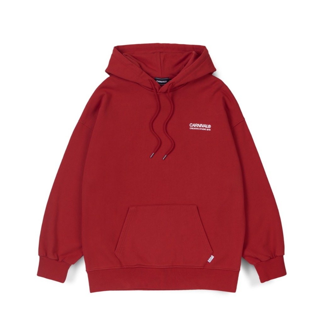 CARNIVAL CNVFW23H003RE CLASSIC HOODIE RED | Shopee Thailand