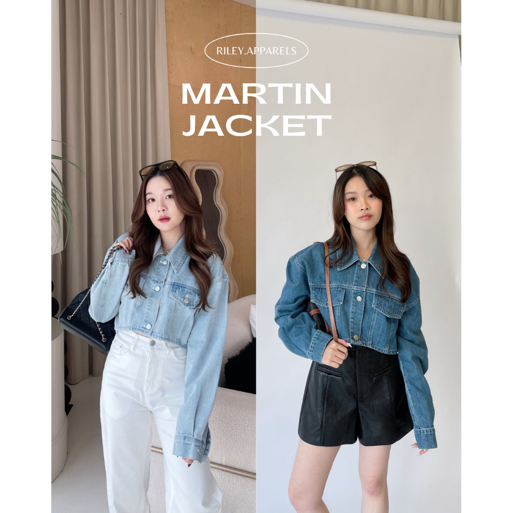 Riley.apparels - Martin Denim Jacket 7007 | Shopee Thailand