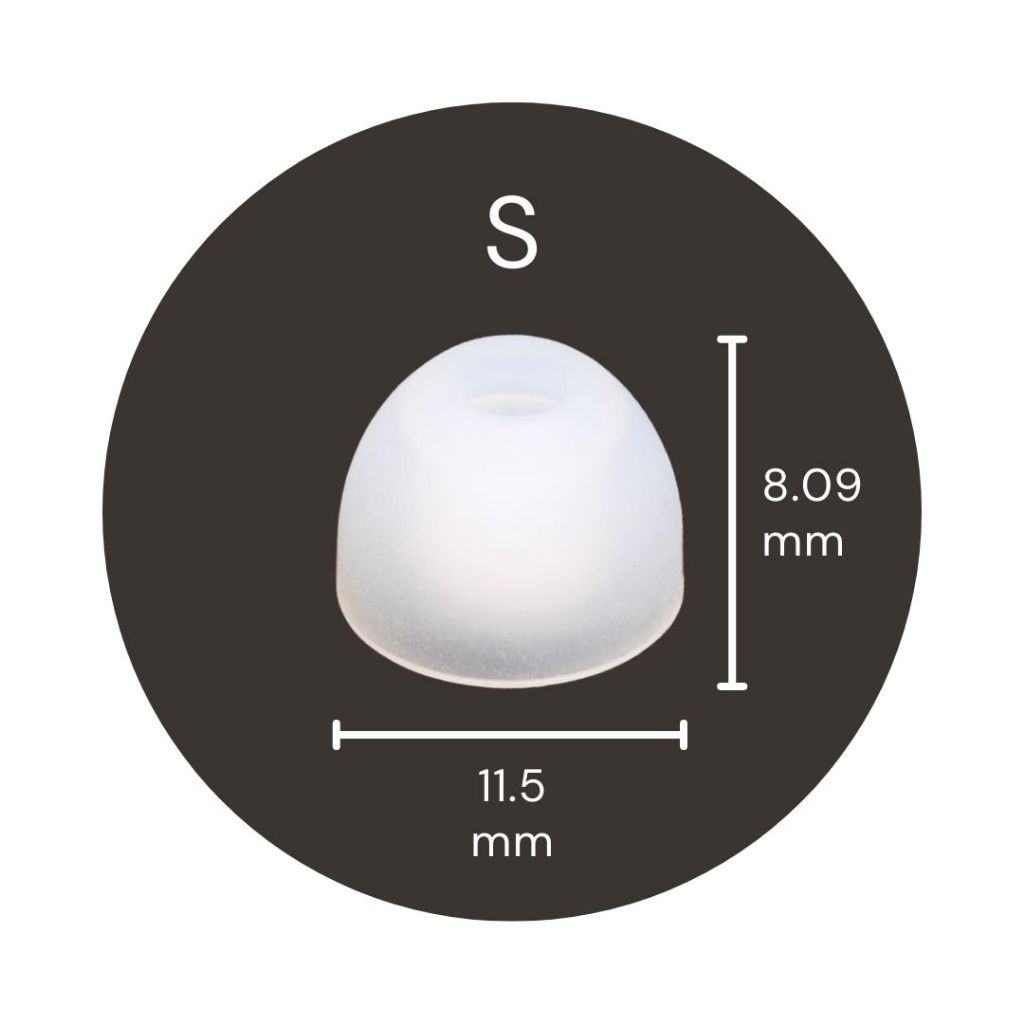 KIT-FROSS (No-Box) จุกหูฟังคุณภาพ Premium ยืดหยุ่นพิเศษด้วย Elast-Fit ...