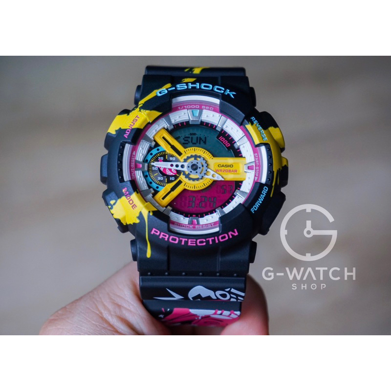 CASIO G-SHOCK GA-110LL-1A, GA-110LL-1, GA-110LL-1ADR, GA-110LL, GA-110 “League of Legends Collab ...
