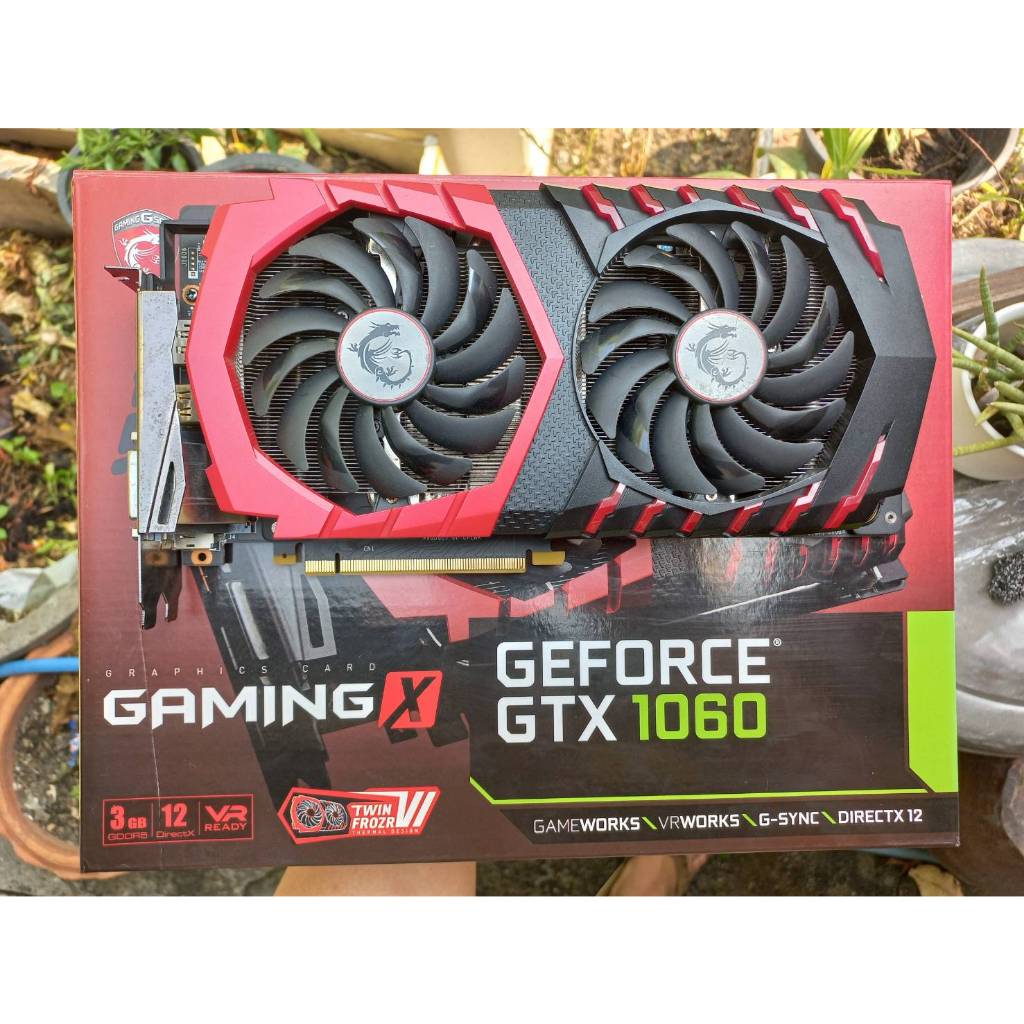 การ์ดจอ GTX 1050ti 4GB , 1060 6GB , 1070 , 1080ti RTX 2060 3060 RX 580 ...