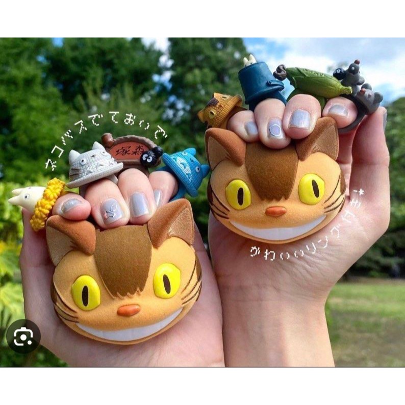 กาชาปองรถบัสแมว Neko bus Catbus จาก Studio ghibli ของแท้จากญี่ปุ่น ...