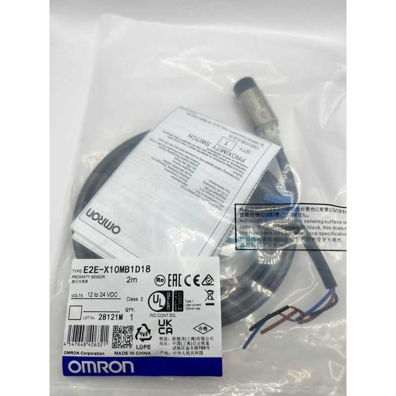 NEW E2E-X10MB1D18 PROXIMITY SENSOR 2m VOLTs. 12 to 24 VDC 3สาย ของใหม่ | Shopee Thailand
