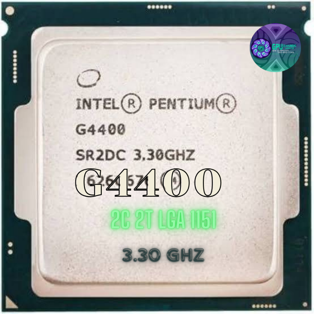 CPU Intel Core i3 6100 CPU G 4560 CPU G 4400 | Shopee Thailand