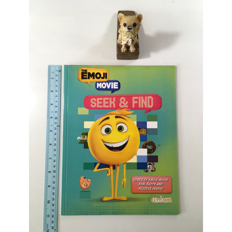 The Emoji movie Seek & Find หนังสือภาษาอังกฤษมือสองปกอ่อน | Shopee Thailand