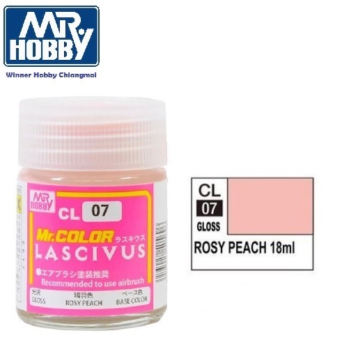 MR.COLOR LASCIVUS Mr Hobby CL01-CL09 for skin , CL101-111 for hair สีทำ ...