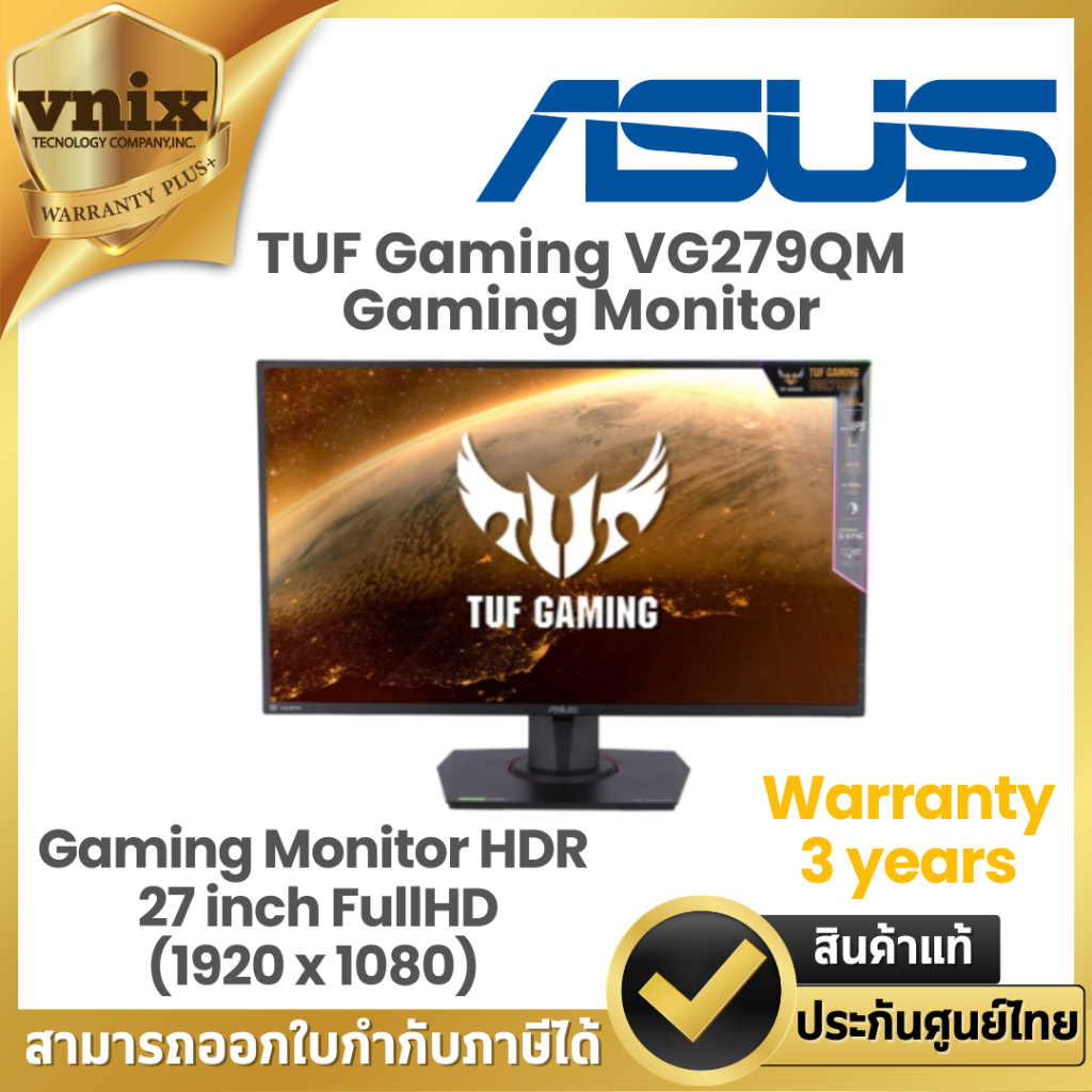 ASUS TUF Gaming VG279QM Gaming Monitor HDR – 27 inch FullHD (1920 x ...